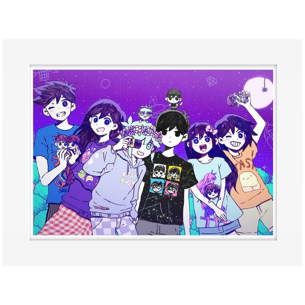 Cuadro Omori and Friends – 8 BITS