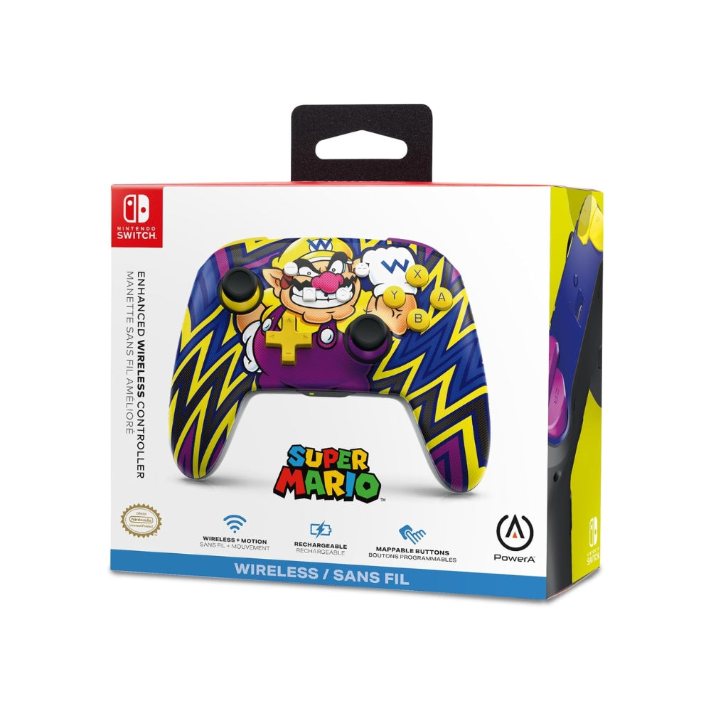 Control Inalámbrico Nintendo Switch Wario PowerA – 8 BITS