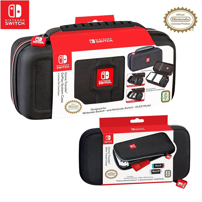 Bolso Oficial RDS Game Traveler para Nintendo Switch – 8 BITS