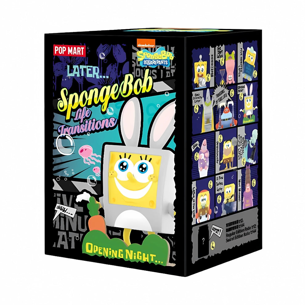 Figura Pop Mart SpongeBob Life Transitions Series (Al azar) – 8 BITS